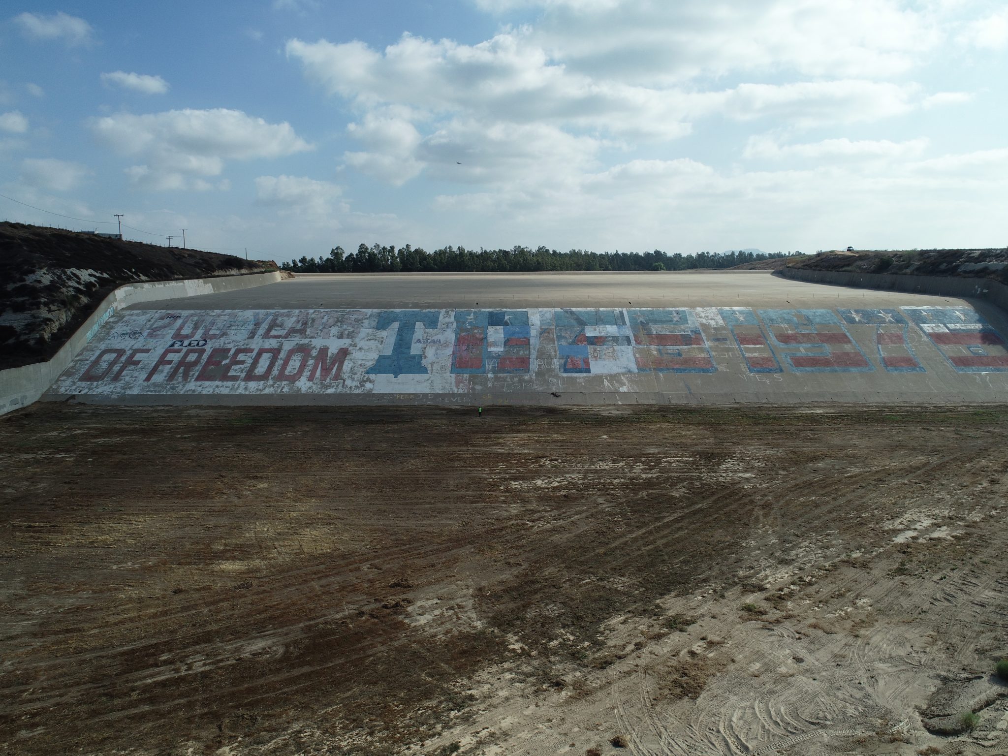 The Complete History of the Prado Dam Mural | One Way Painting