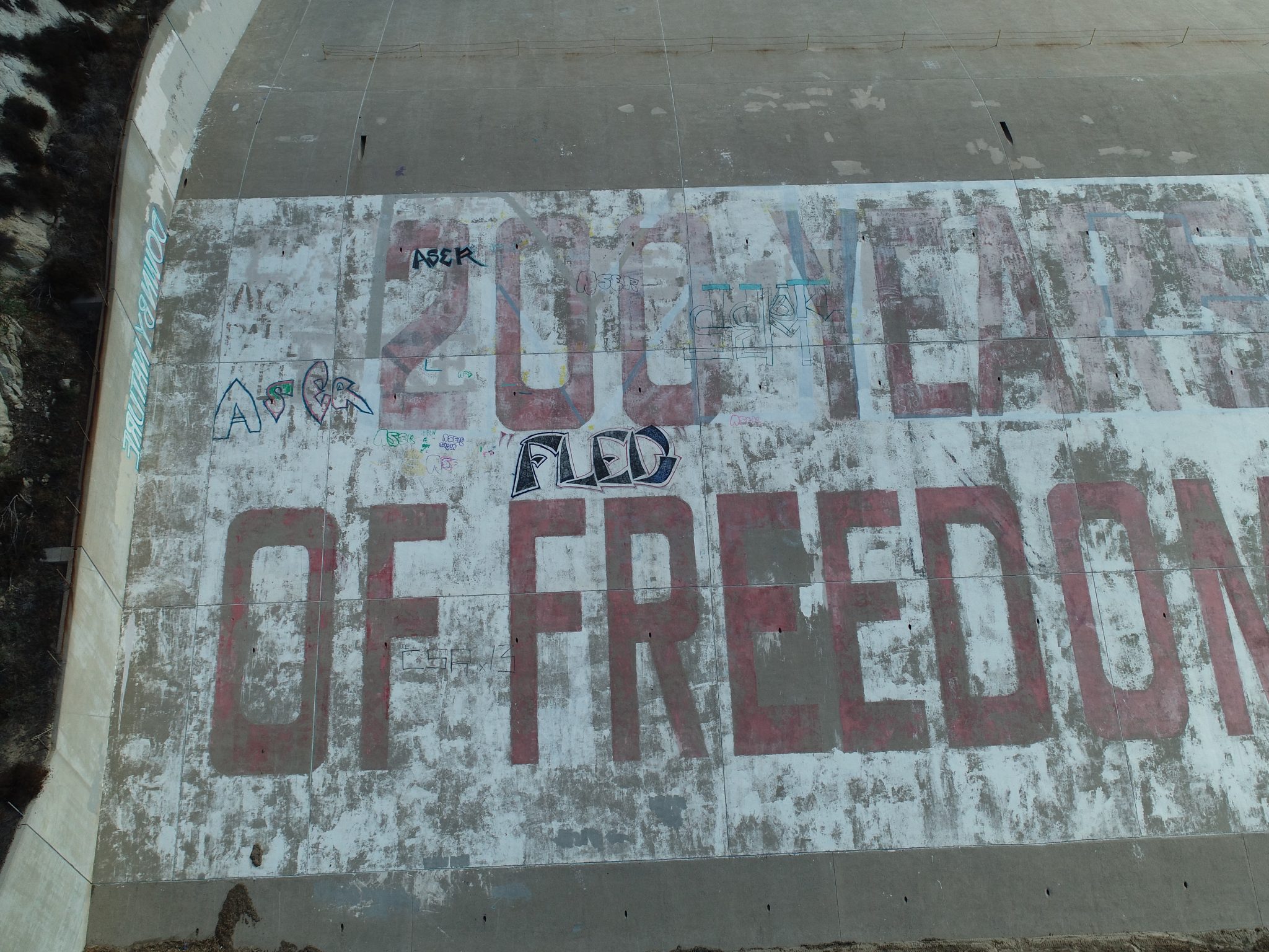 The Complete History of the Prado Dam Mural | One Way Painting